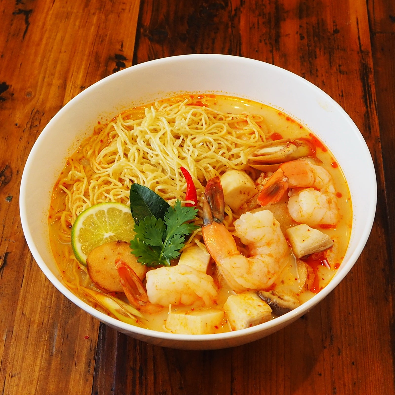 Tom Yum Noodle Soup | Thai Trio