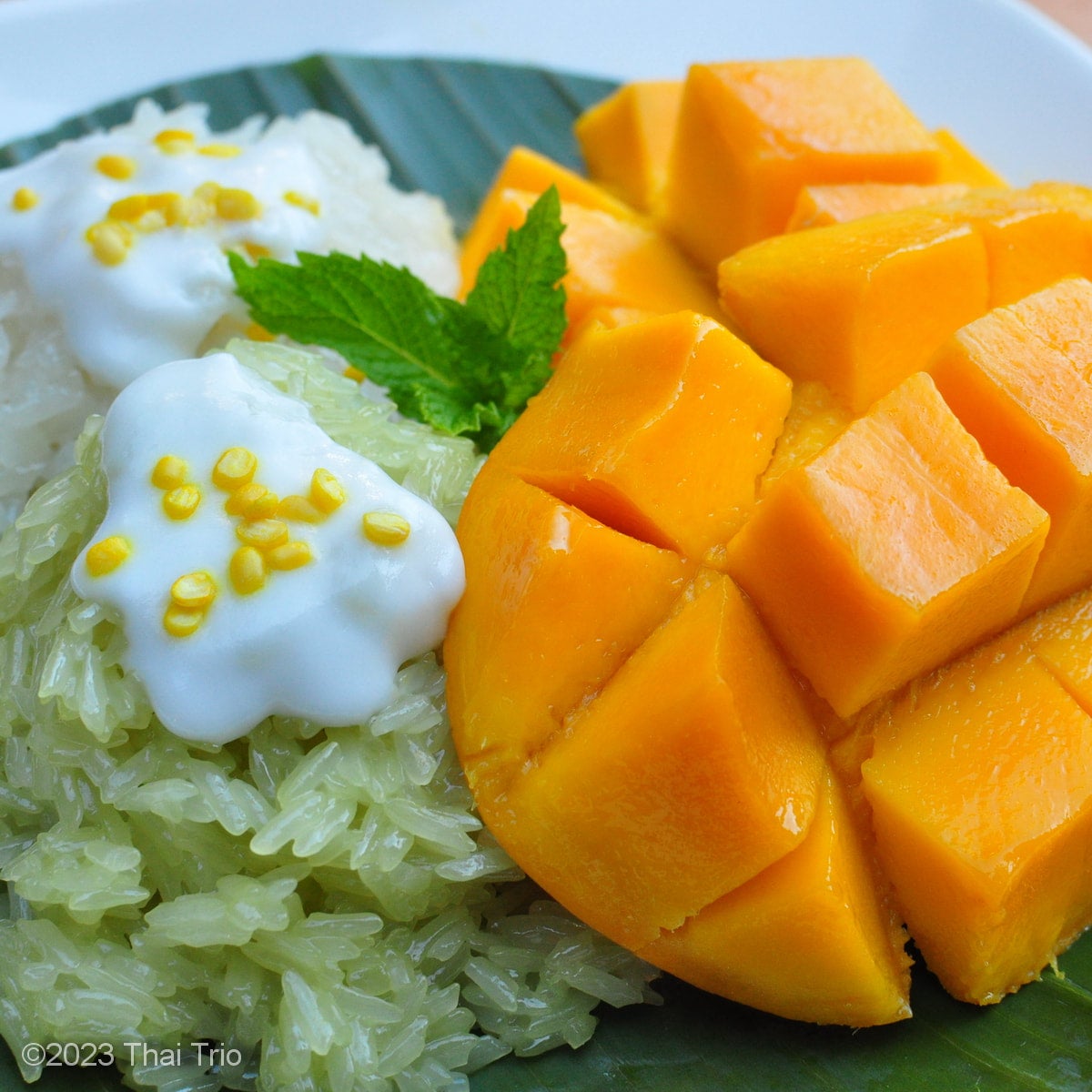Mango Sticky Rice | Thai Trio